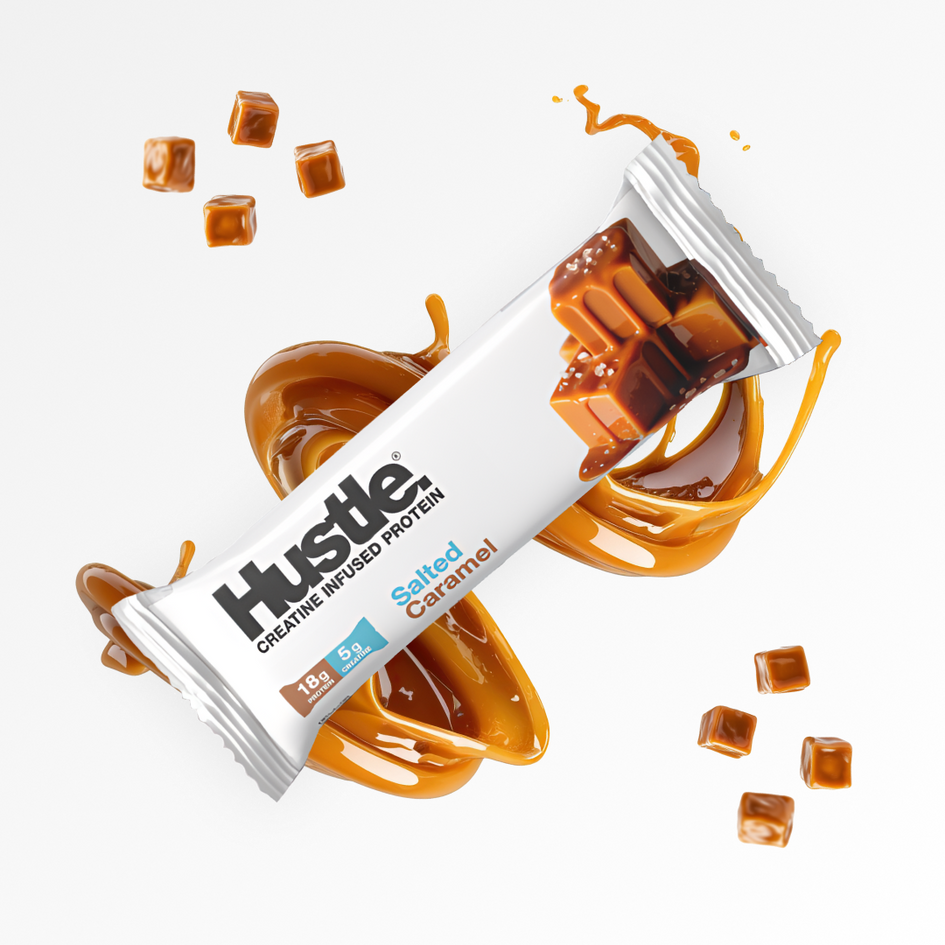 Hustle Salted Caramel Bars | Hustle